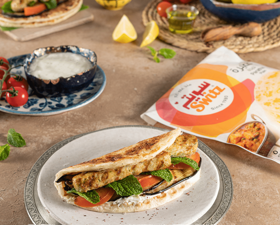 Paratha With Grilled Chicken Kofta - Switz